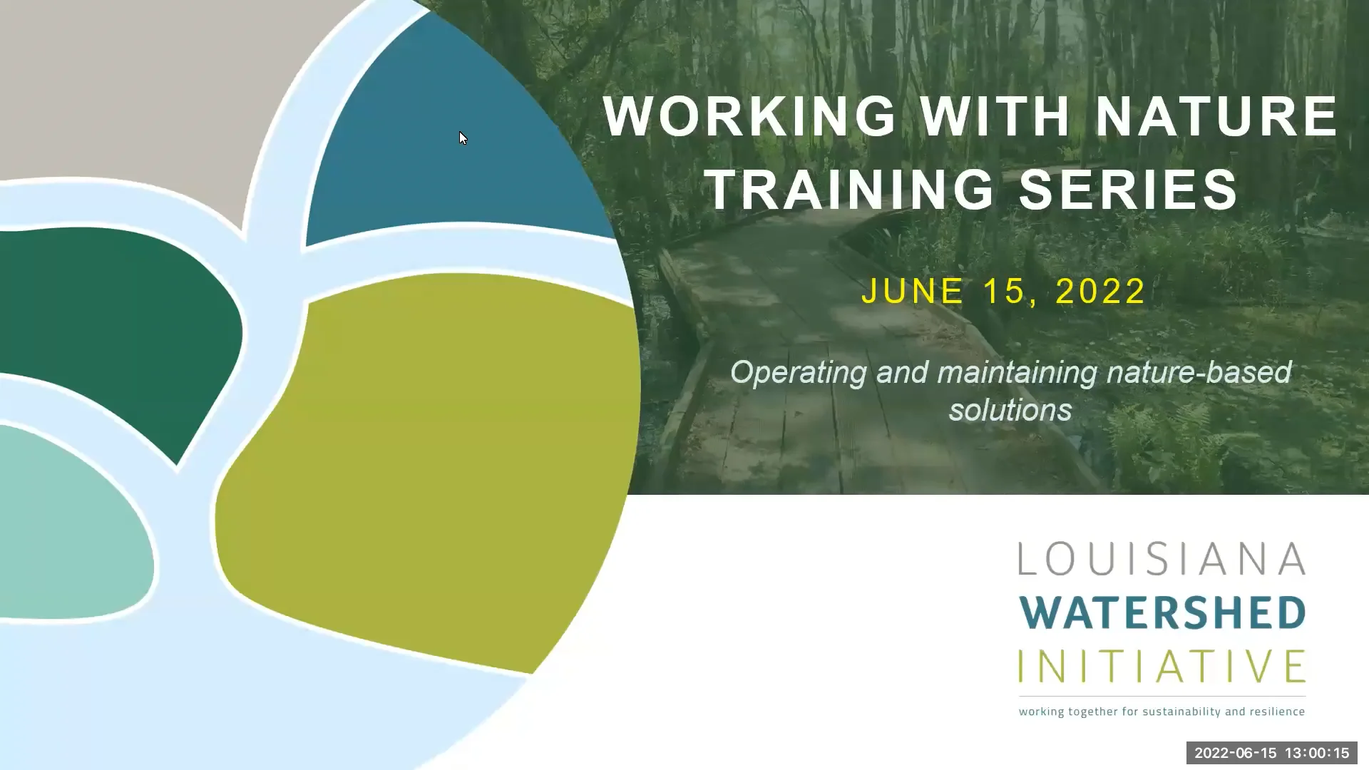 Working With Nature Training Series: Module No. 8 on Vimeo