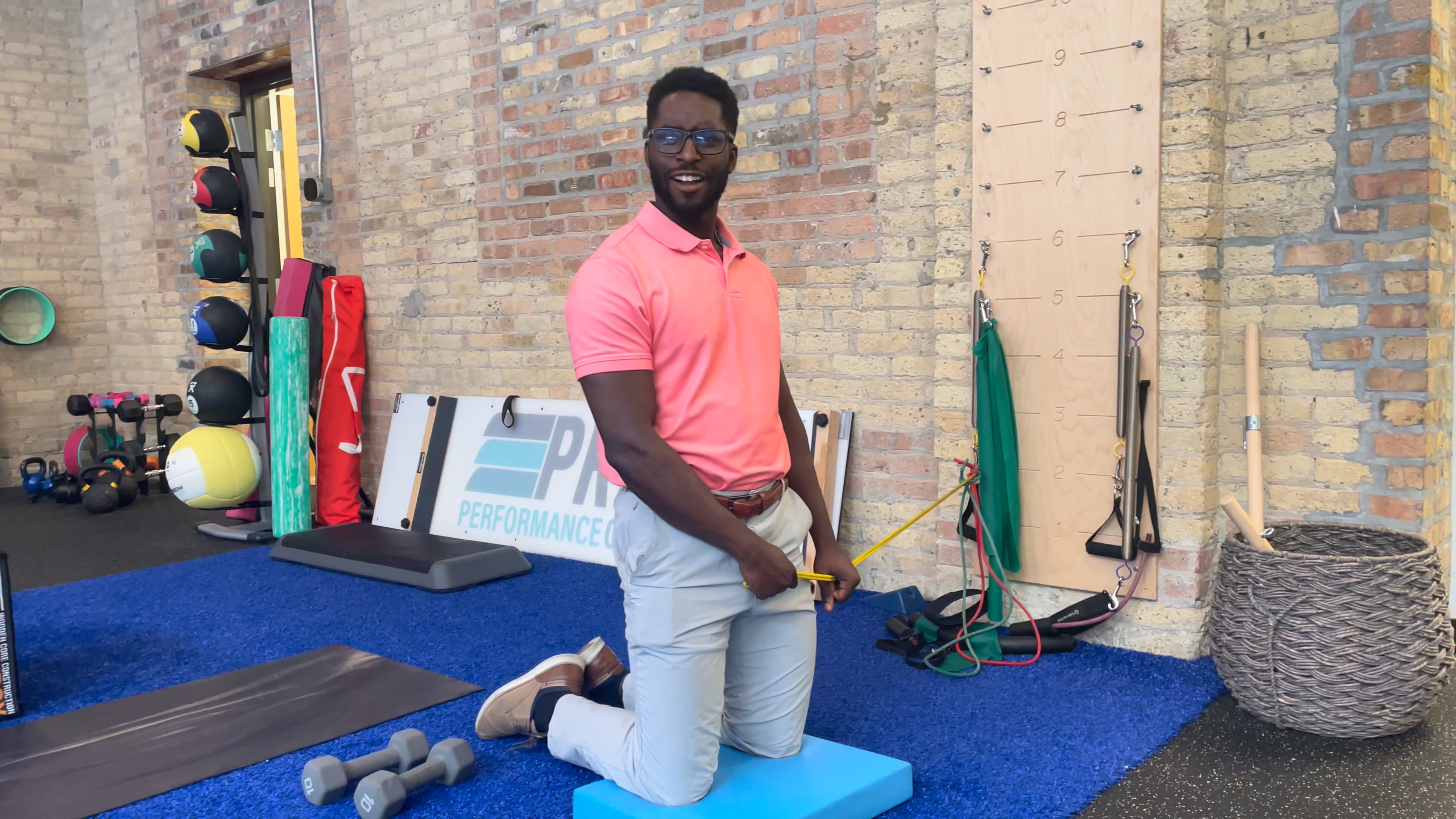 Kneeling banded rotation on Vimeo