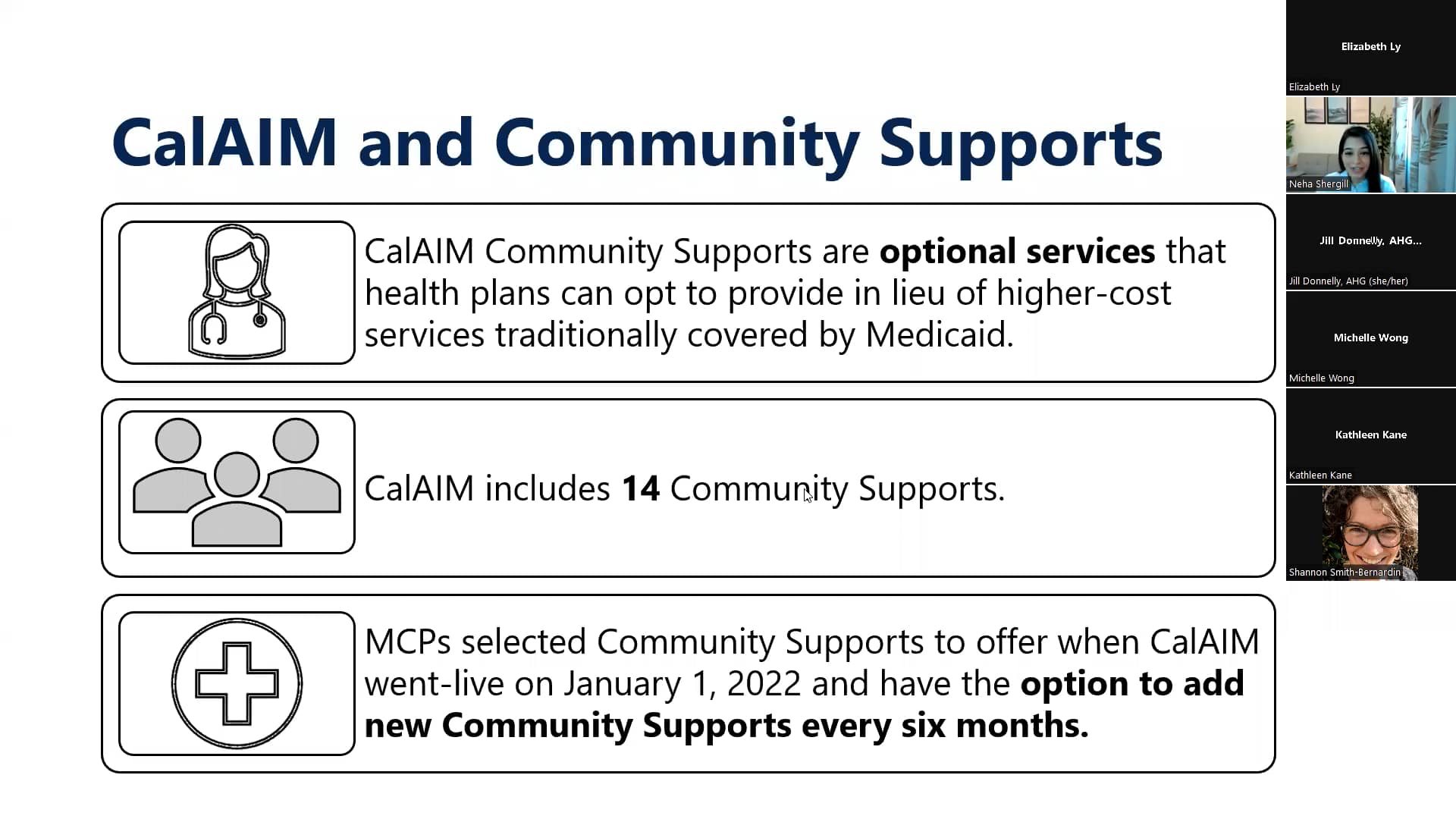 CalAIM Community Supports Spotlight Webinar: Sobering Centers and Day ...