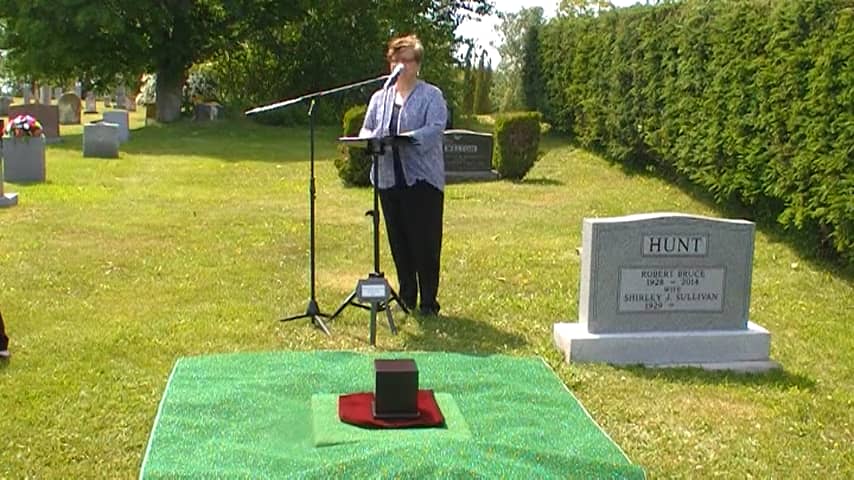 Graveside Service for Eugene Romeo "Sam" Babin on Vimeo