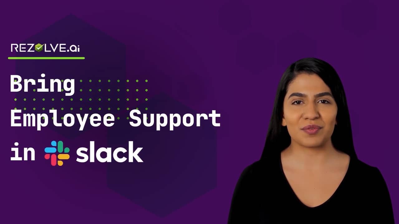 Rezolve.ai Slack: Demo on Vimeo