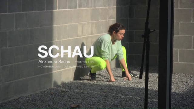 Alexandra Sachs | SCHAU | November 20, 2010 on Vimeo