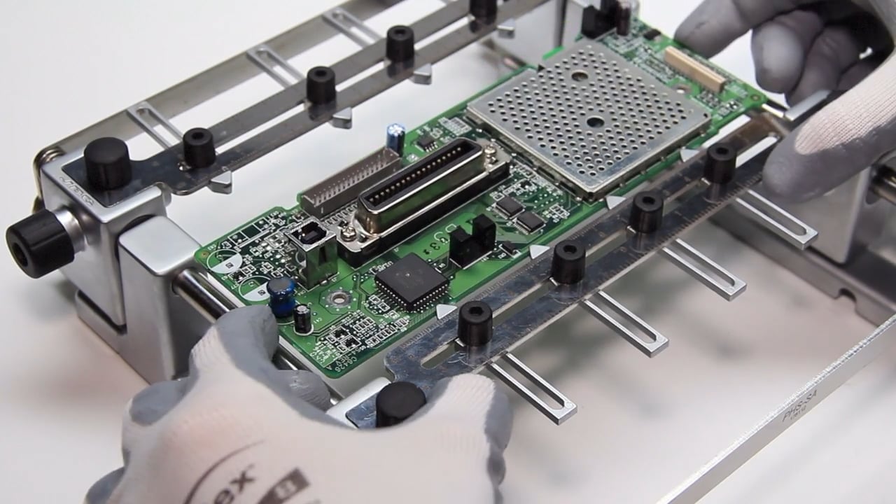 JBC PSS Small PCB Support on Vimeo