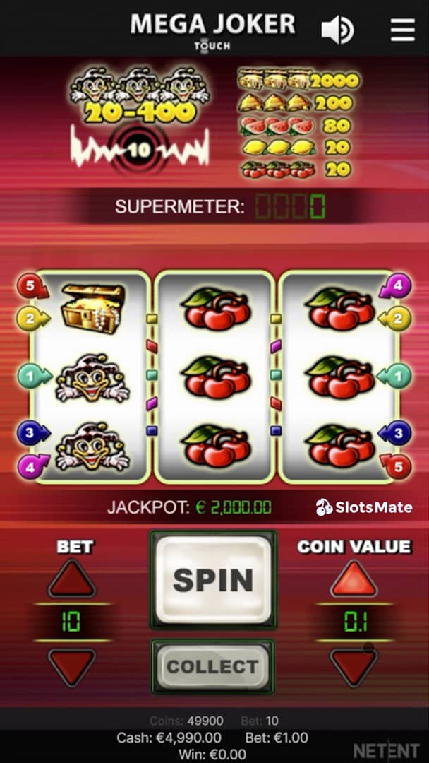 Mega Joker Slot by NetEnt - Gameplay (Mobile View) on Vimeo