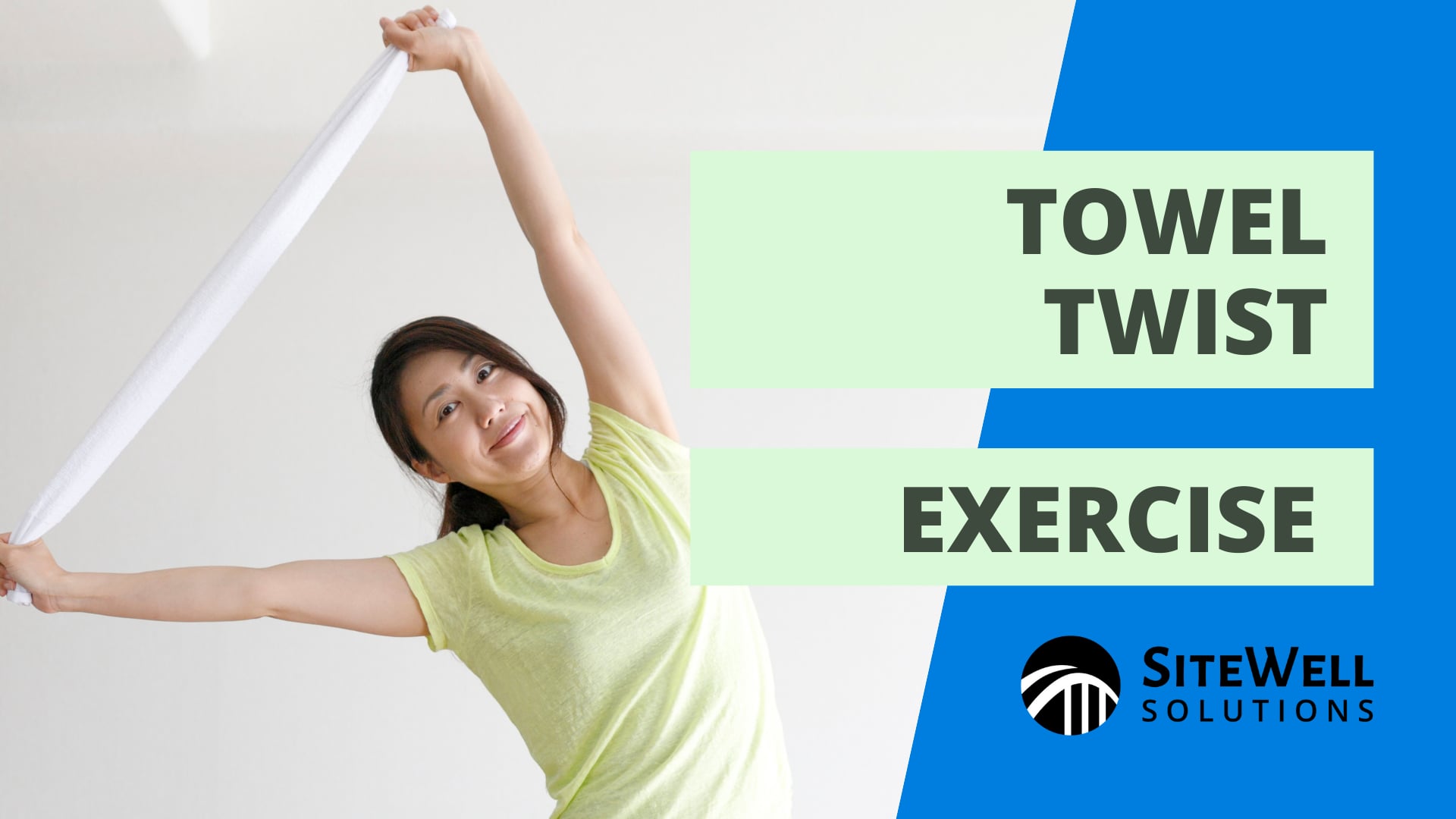Towel Twist Exercise on Vimeo