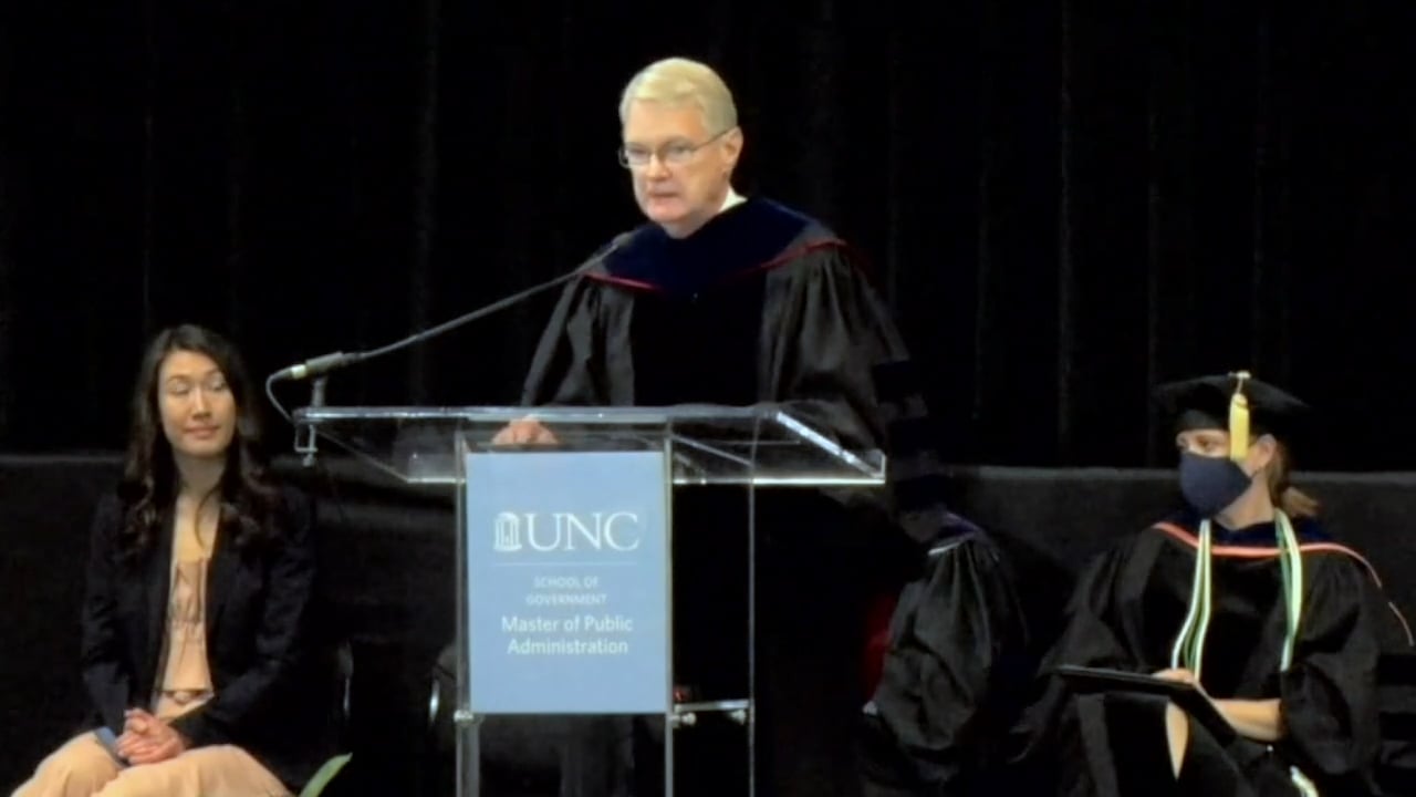 David Ammons MPA Graduation Speech on Vimeo