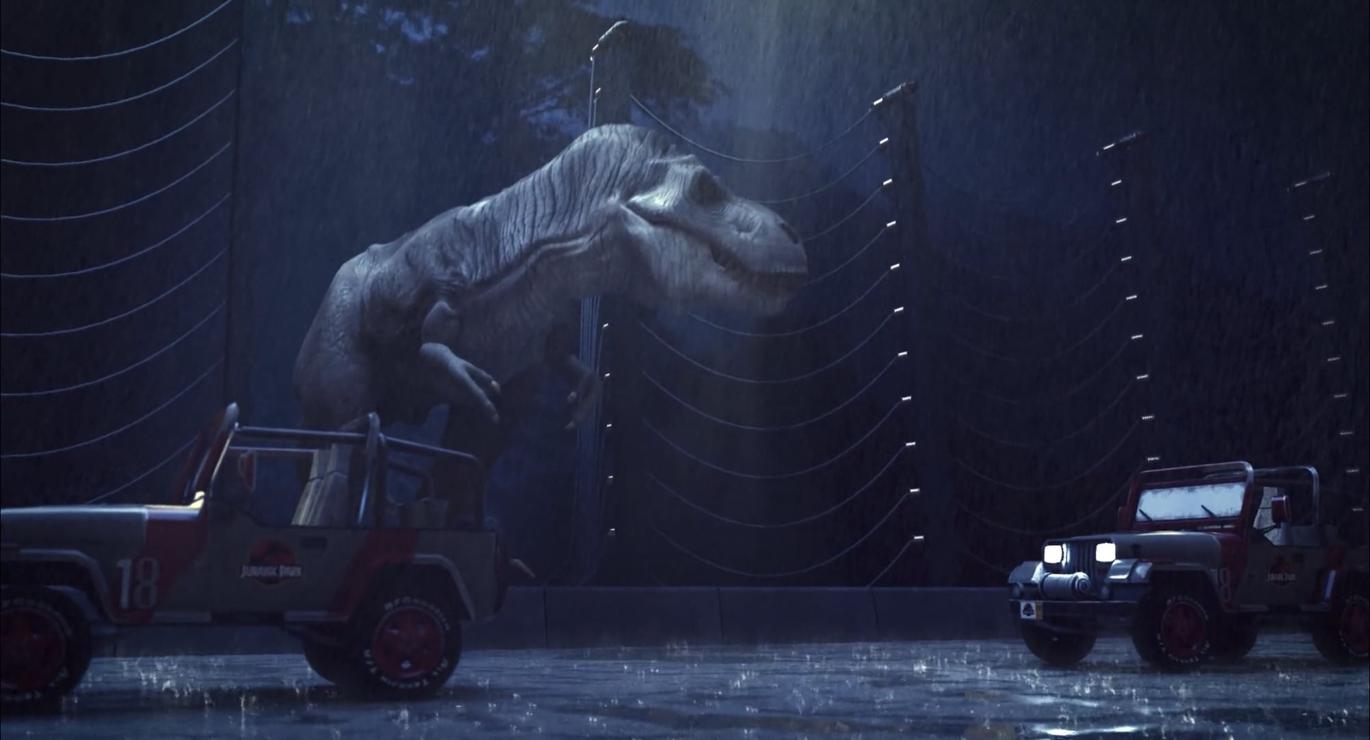 Recreated the T-Rex scene from Jurassic Park on Vimeo