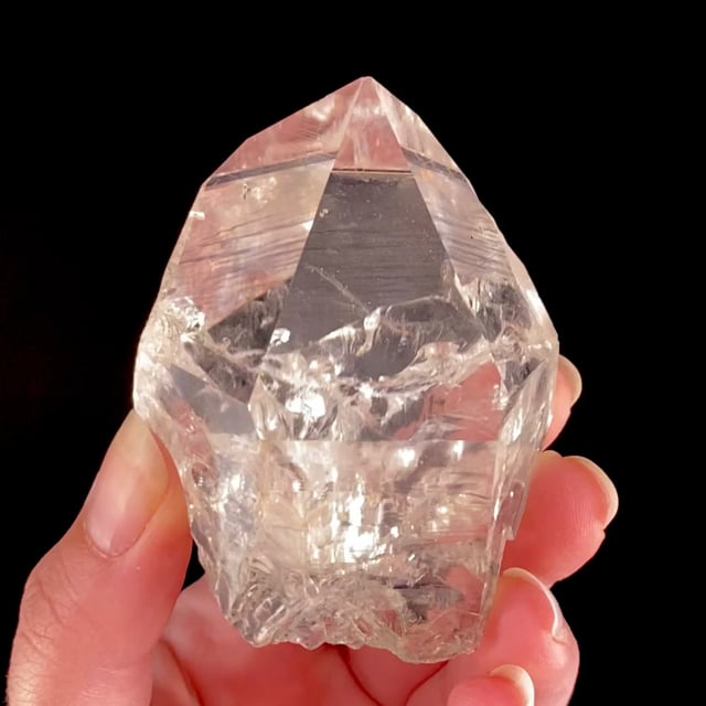 Quartz (excellent WATER CLEAR crystal) | McEarl Ridge Prospect, Blue ...