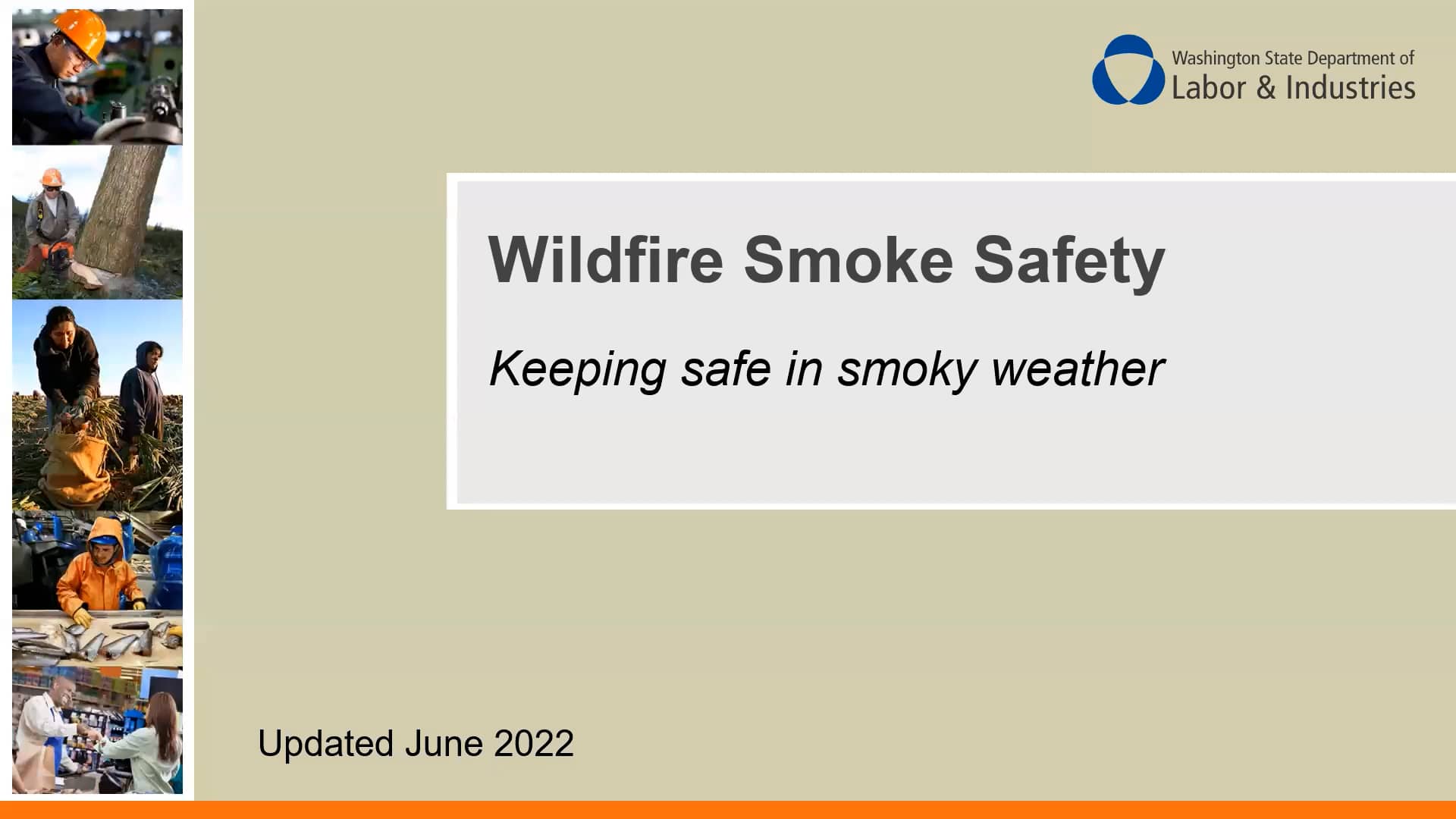 Wildfire Smoke Training - 6172022 on Vimeo