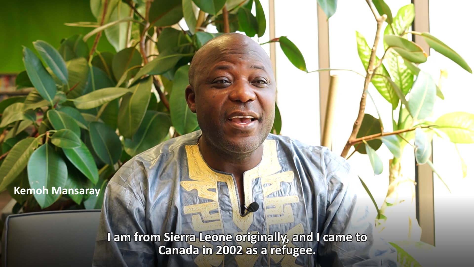 World Refugee Day: Kemoh's Story on Vimeo
