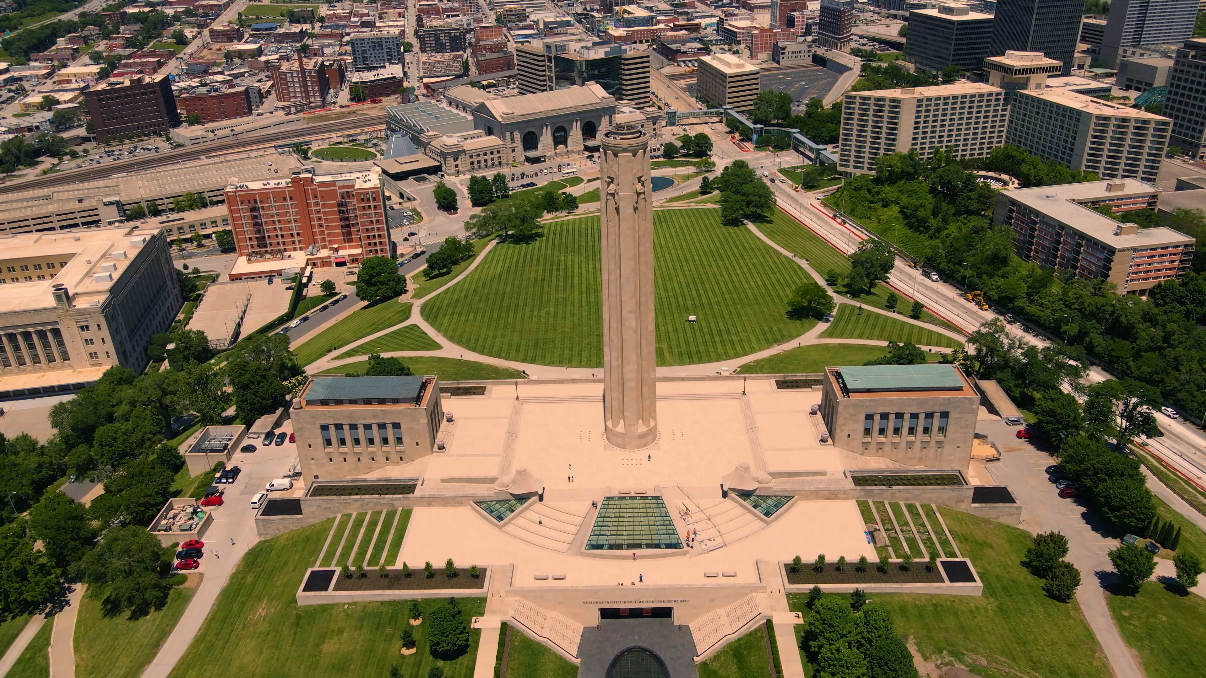 KC WWI Memorial - 4k Drone Footage - Mavic Air 2 on Vimeo