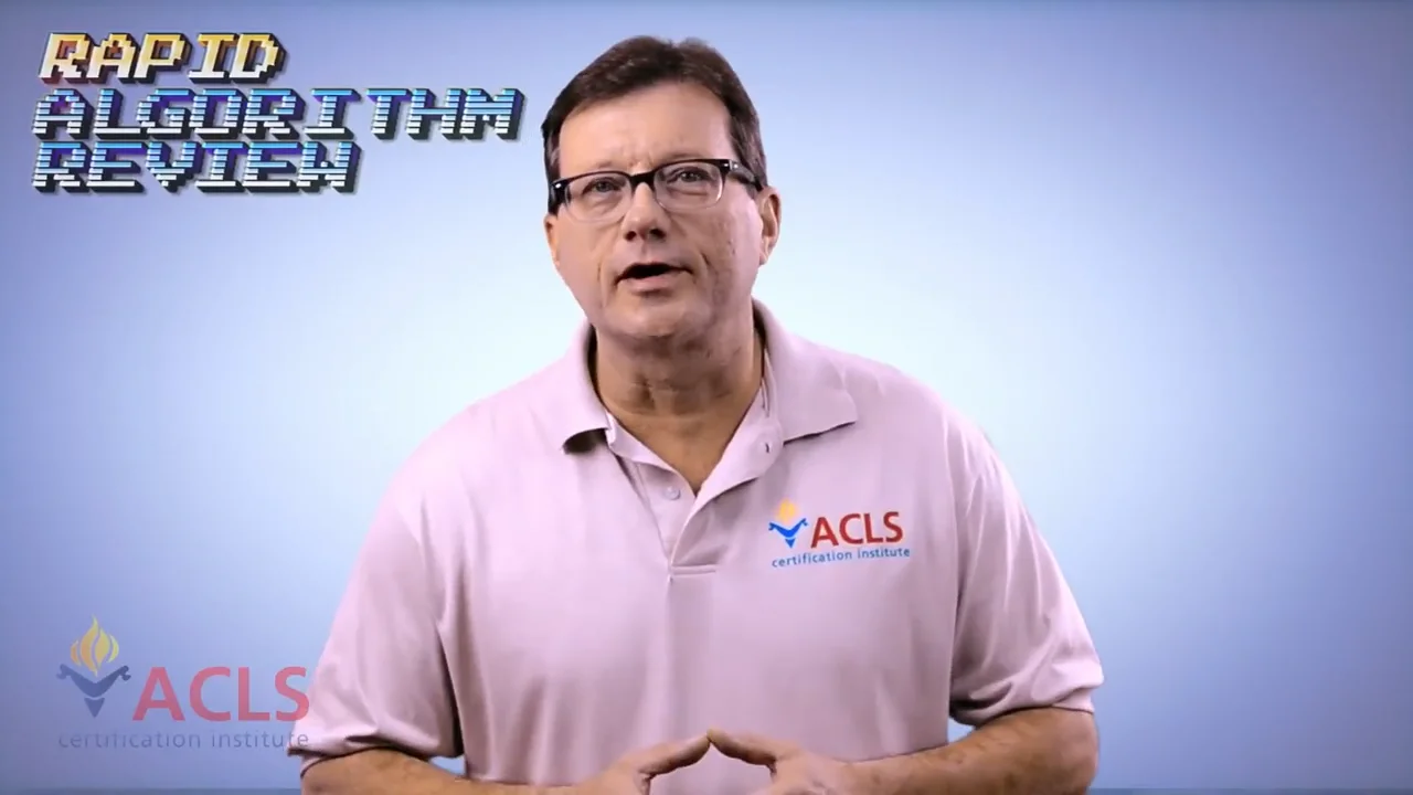 ACLS Adult Cardiac Arrest Algorithm - Ventricular Fibrillation.mp4