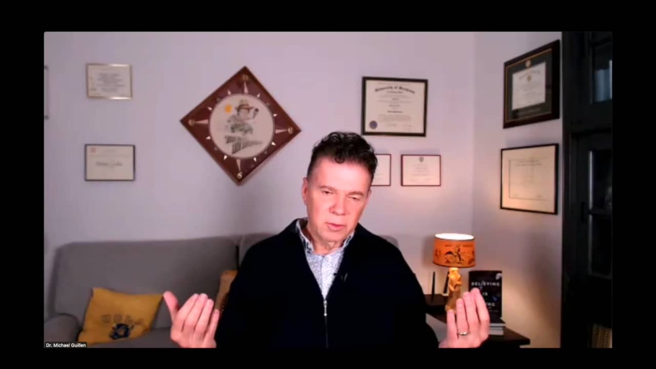 A Conversation with Dr. Michael Guillen on Vimeo