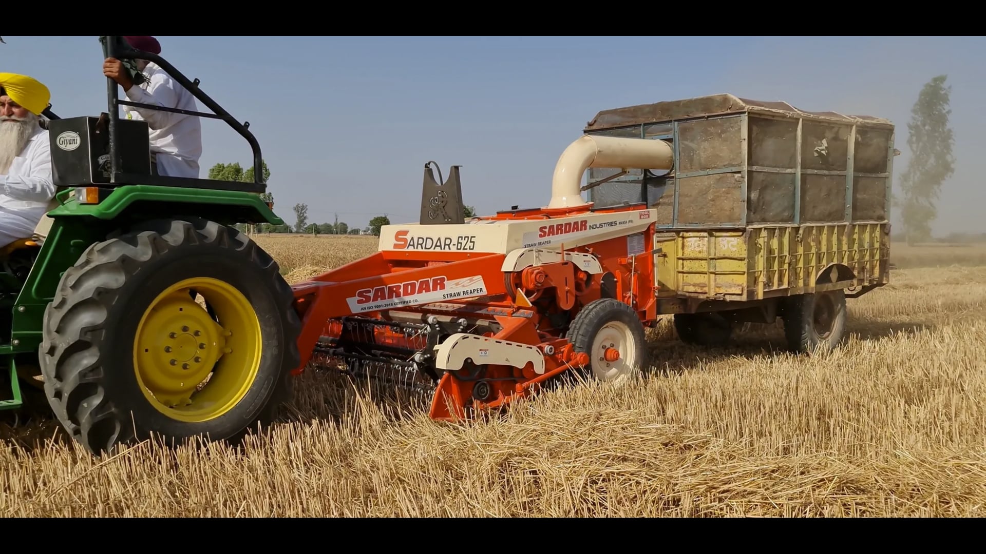 Tractor Mounted Reaper Machine - SARDAR INDUSTRIES