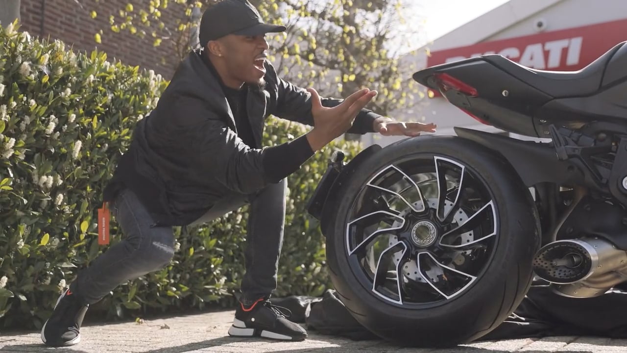 Ducati Delivery to Rapper Poke Pokro on Vimeo