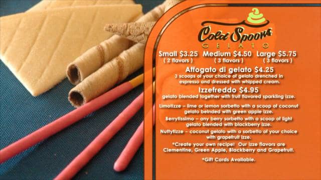 Digital Menus for Cold Spoons Gelato in Milwaukee on Vimeo