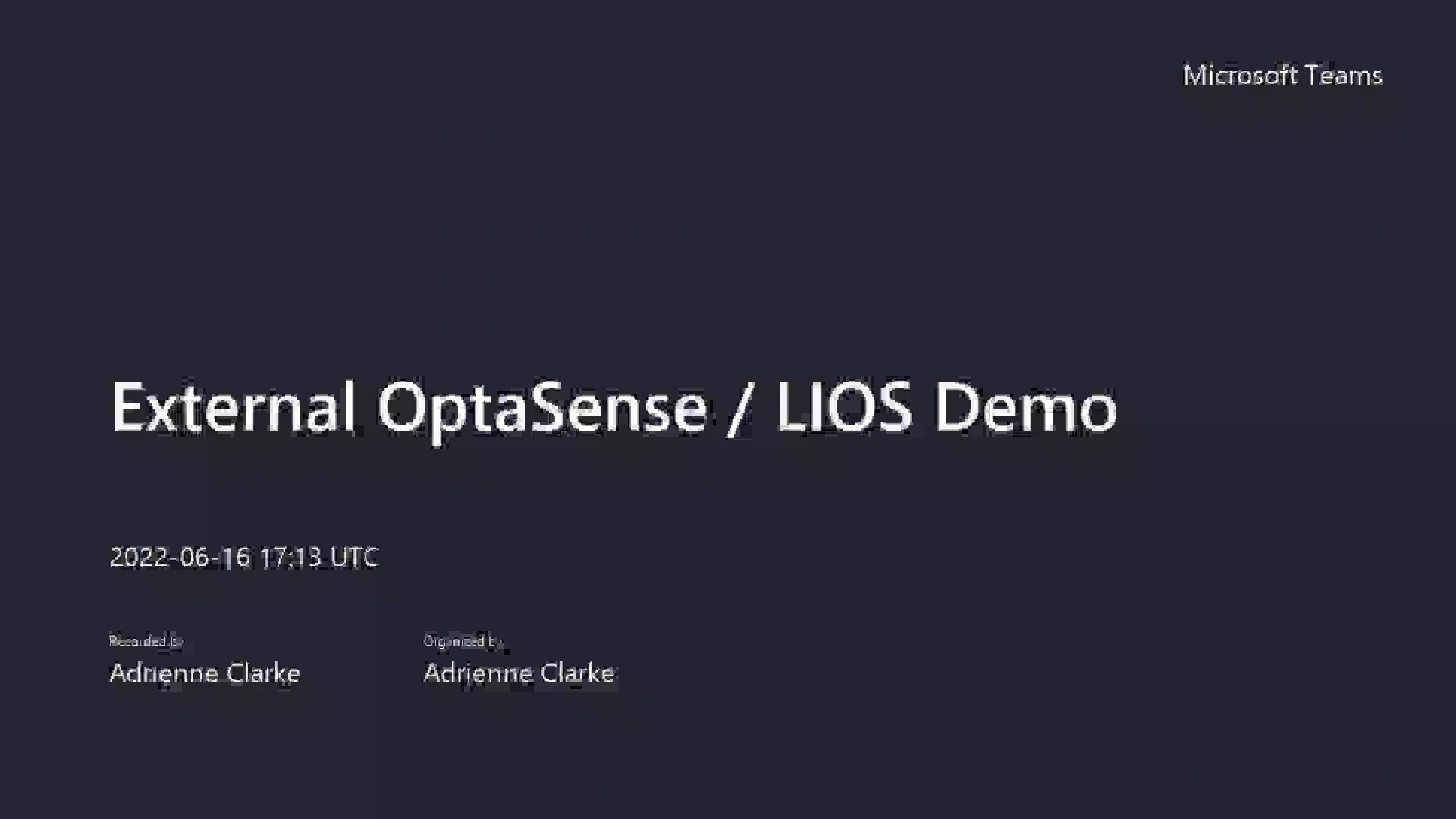 External OptaSense _ LIOS Demo-20220616_131311-Meeting Recording on Vimeo