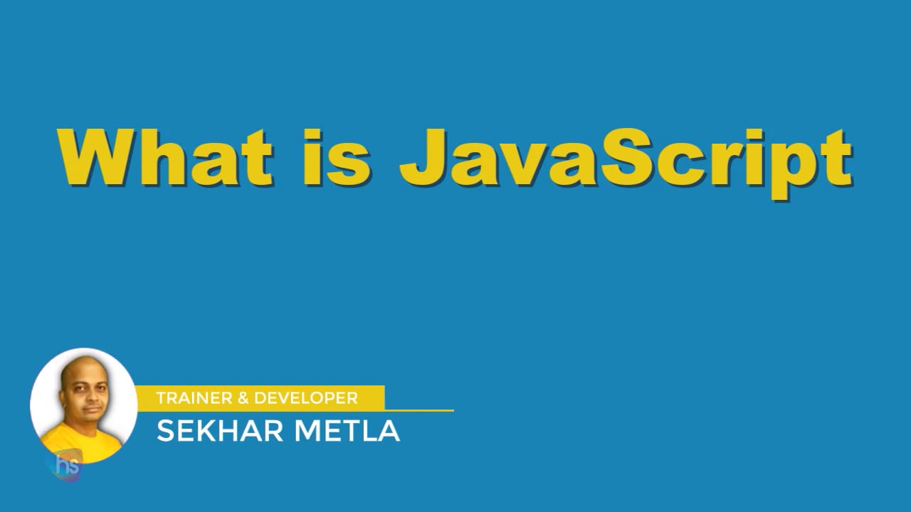 13a What is JavaScript on Vimeo