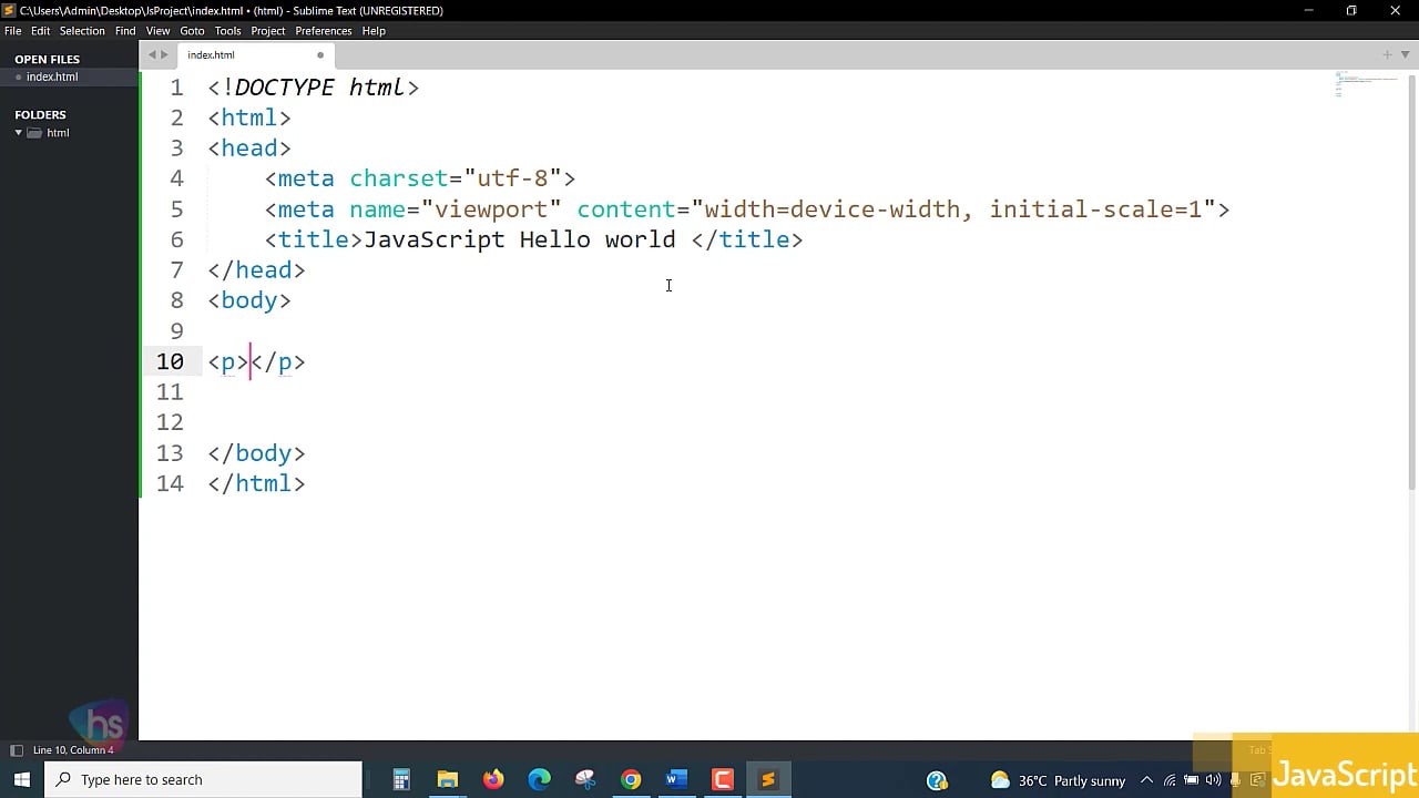 13d Hello World Program on Vimeo