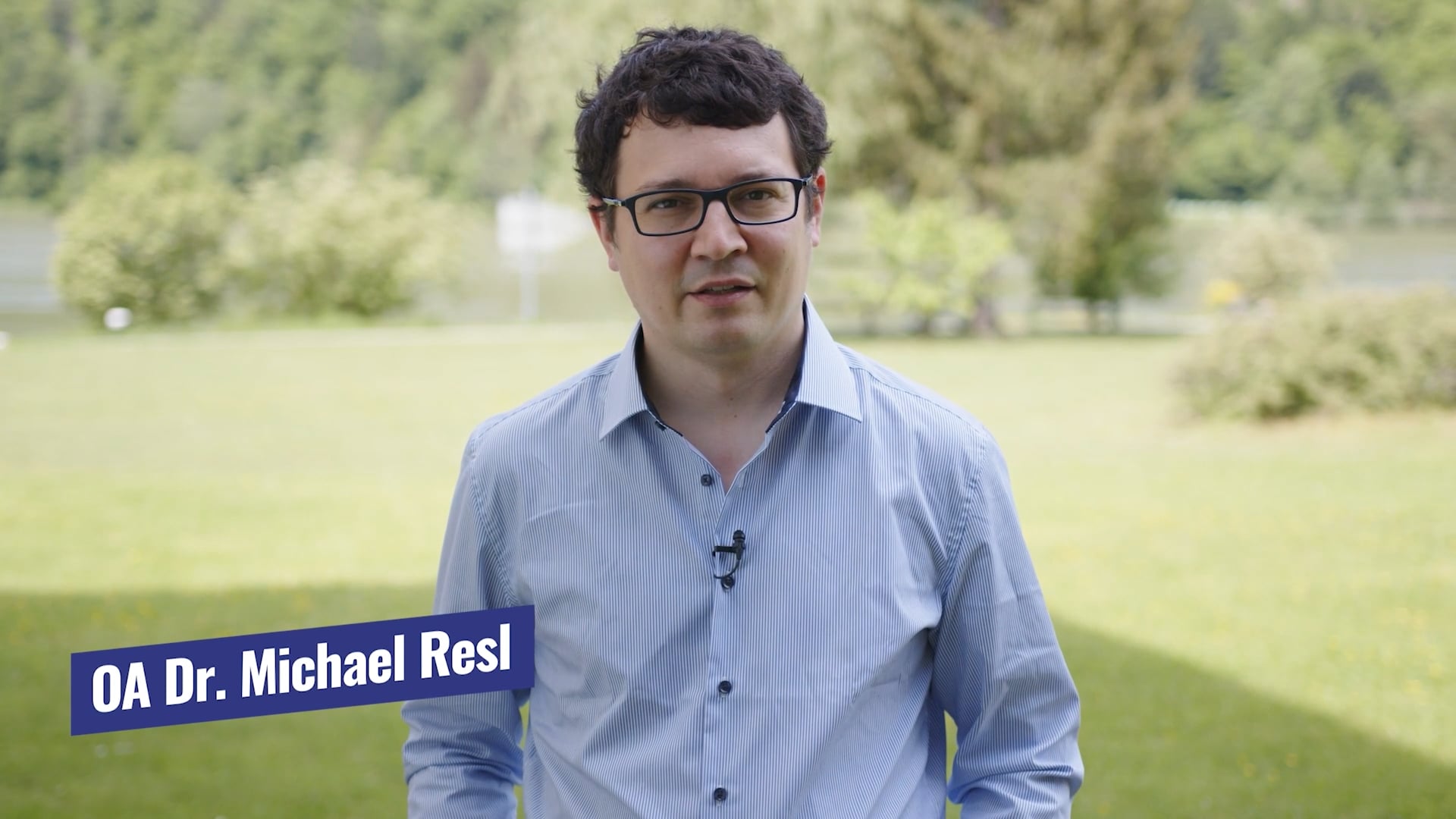 Interview mit OA Dr. Michael Resl zum Thema „Wie funktionieren Sensoren ...