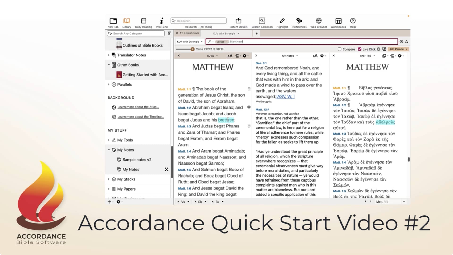 The Accordance 13 Five-Minute Quick Start Video #2 on Vimeo