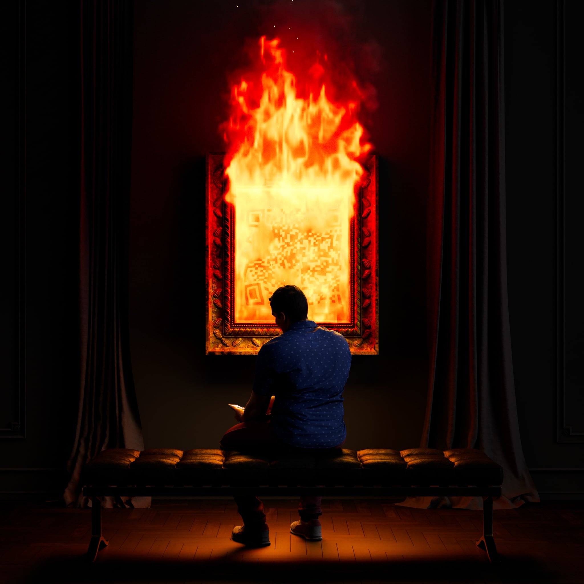 Flames On Canvas on Vimeo