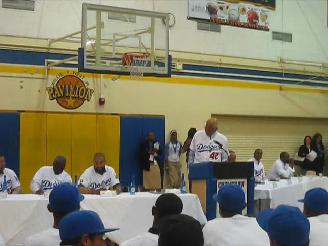 Dodgers @ Crenshaw High School - Part 4 (Matt Kemp)