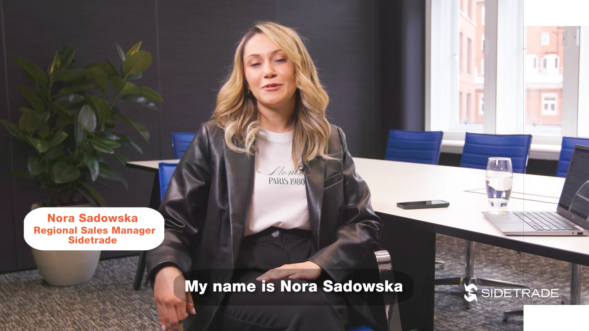 Sidetrade’s got talent! Meet Nora Sadowska, Regional Sales Manager on Vimeo