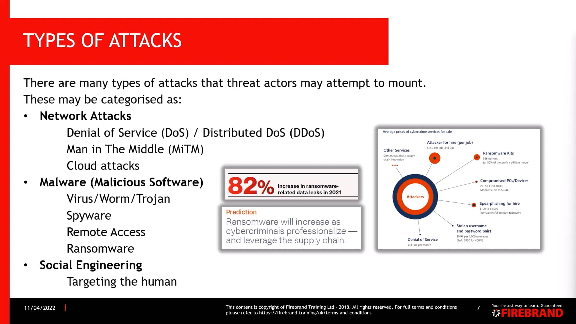 Video 2 - Types of Attack and the Current Threat on Vimeo