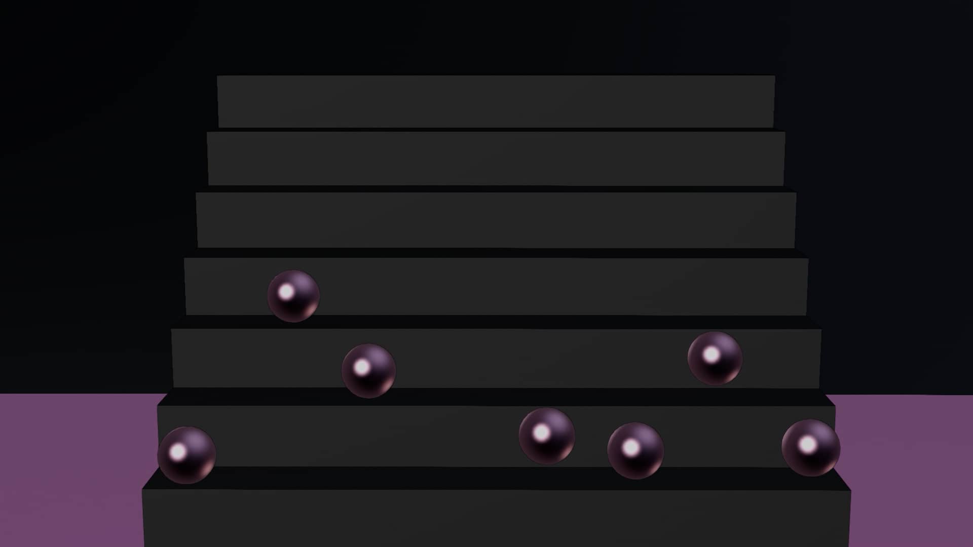 marbles falling down stairs on Vimeo