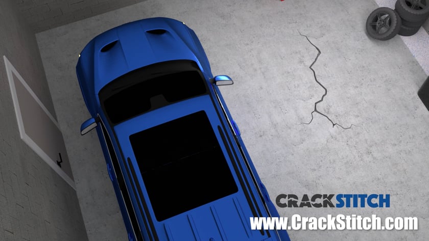 Garage Floor Crack Repair Kits | Crack Stitch