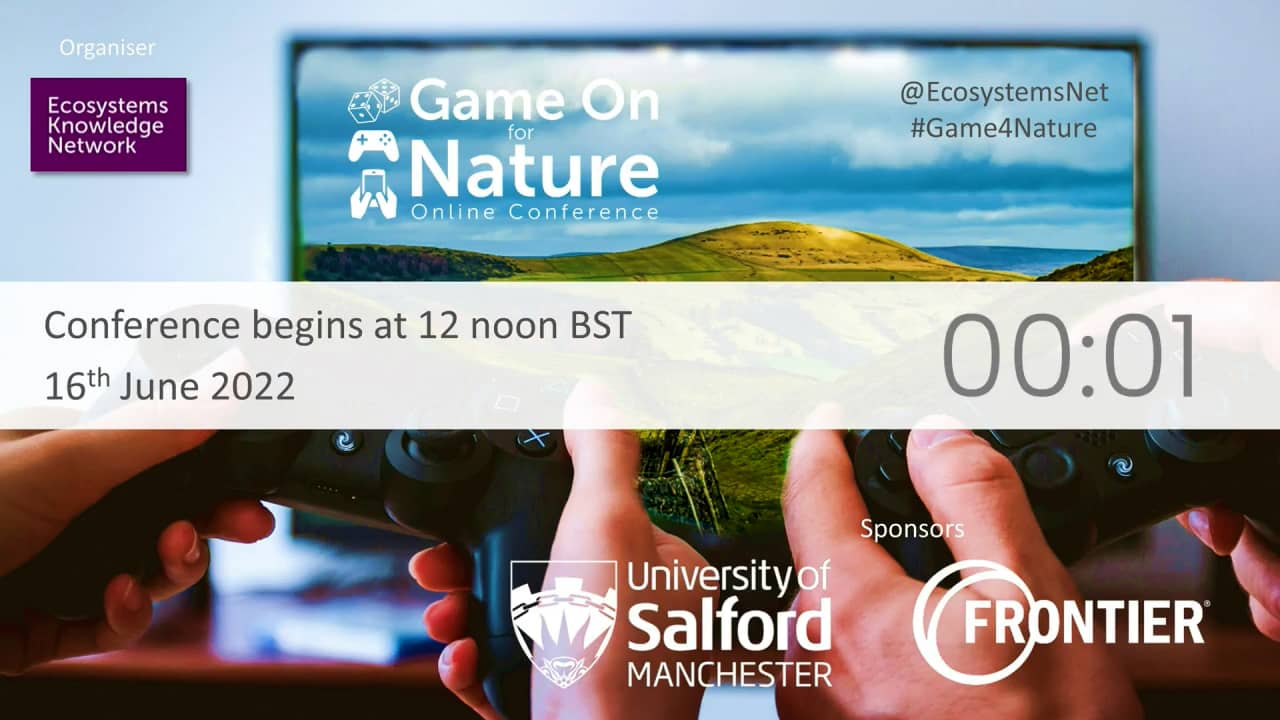 Game On for Nature Conference 2022 - Opening Session on Vimeo