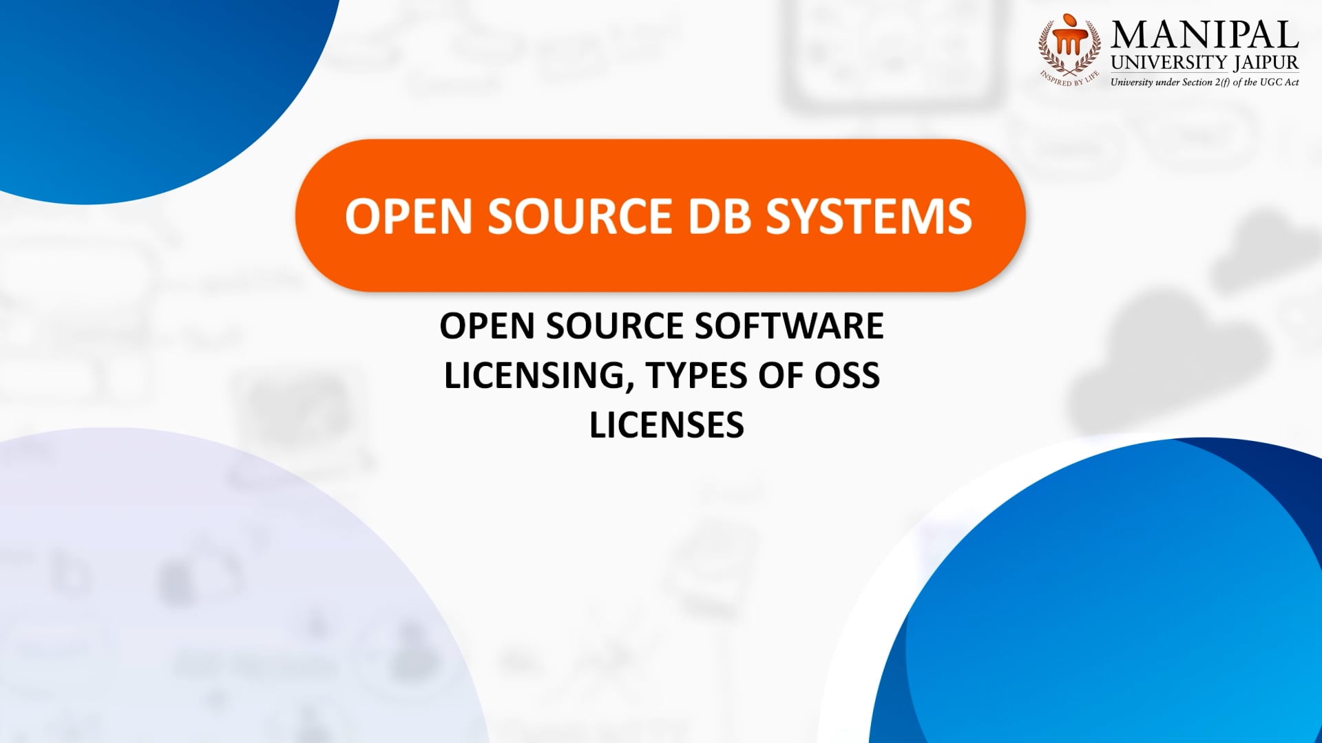Open Source DB System_32_Open source software Licensing, Types of OSS ...