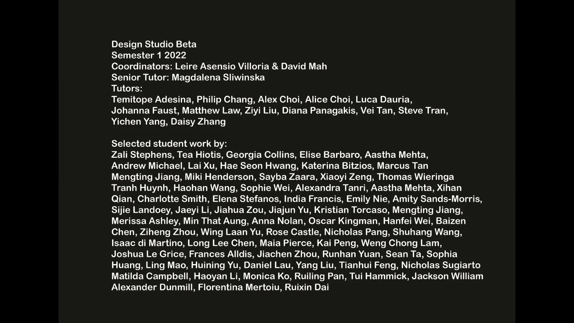 2022 S1 Beta - Drawings