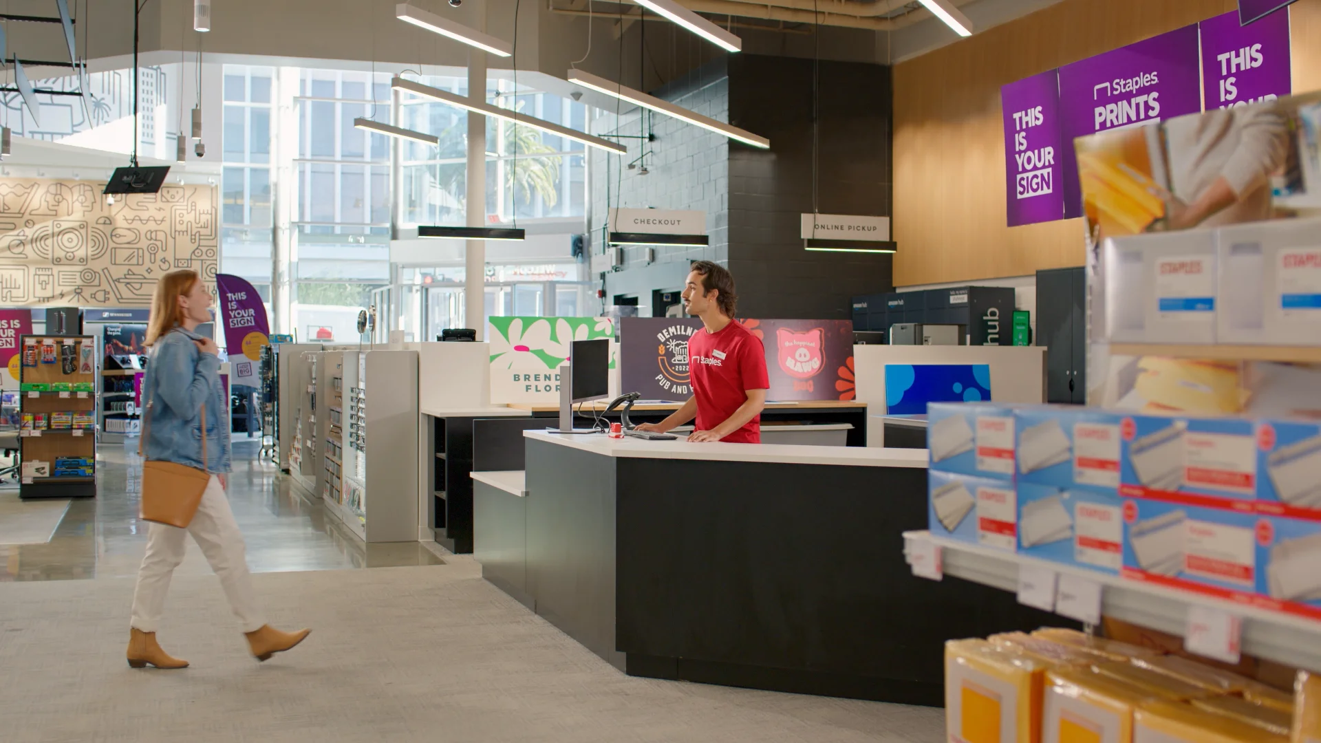 Staples - Saw the Sign on Vimeo