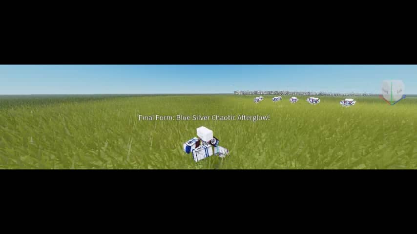 Final Form: Blue Silver Chaotic Afterglow on Vimeo