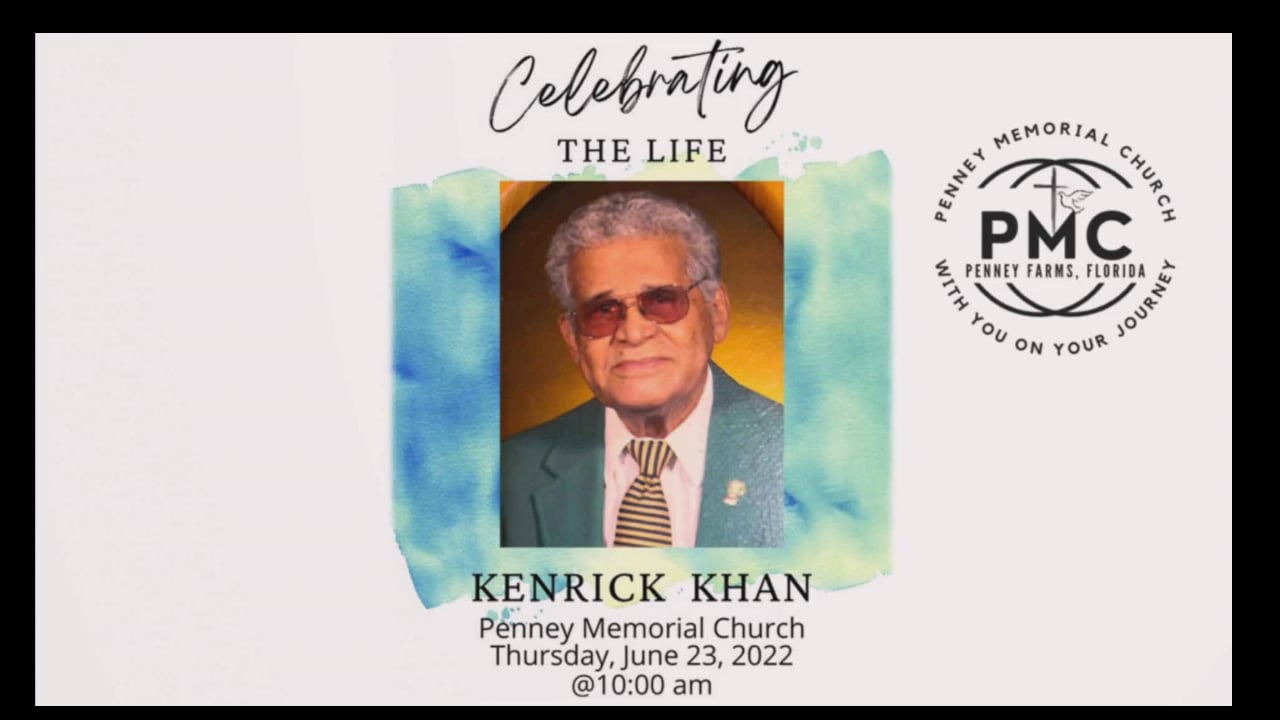 Celebrating the Life of Ken Khan - Penney Memorial Church - 6/23/22 on ...