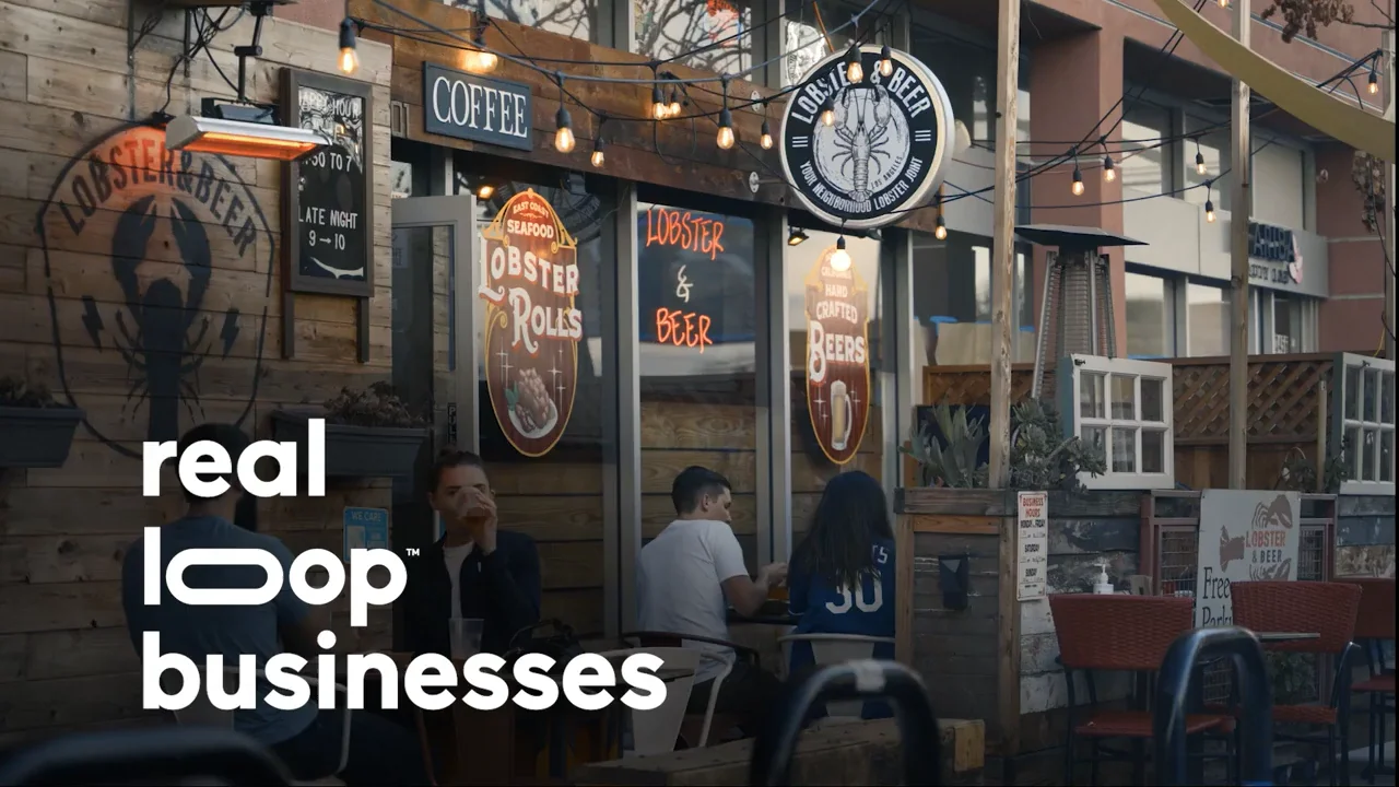 Real Loop Biz: Lobster & Beer on Vimeo