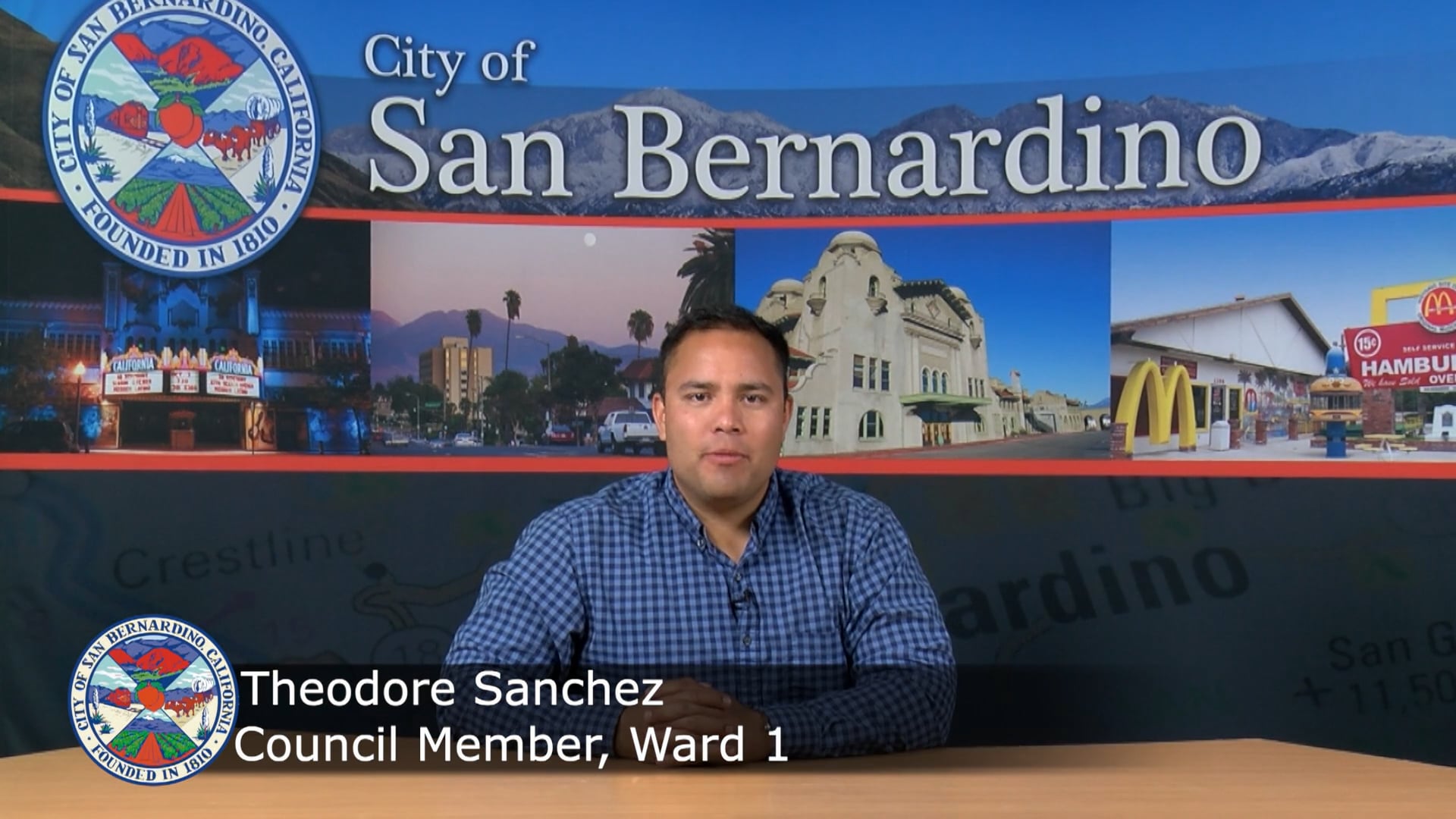 Council Member Theodore Sanchez (Ward 1) Council Announcements from ...