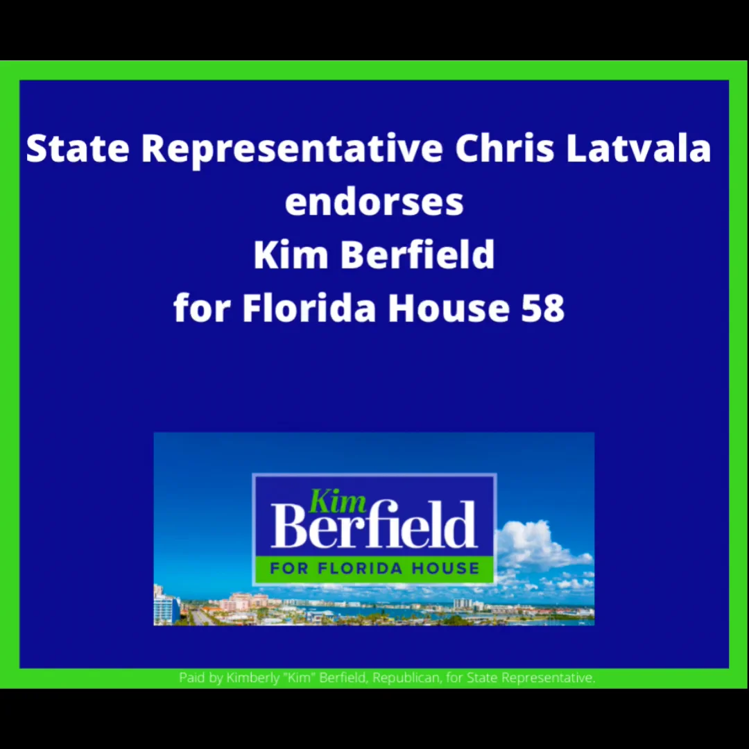 State Representative Chris Latvala Endorses Kim Berfield on Vimeo