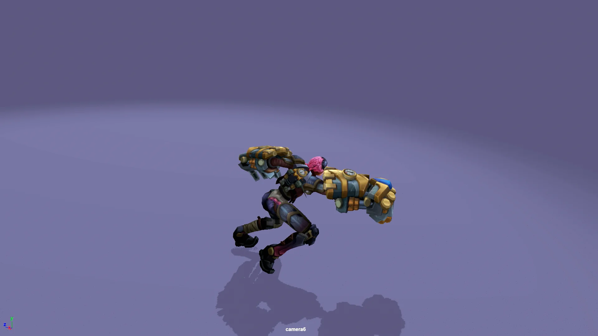 League of Legend Vi animation fan test