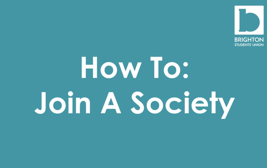 How To: Join A Society on Vimeo