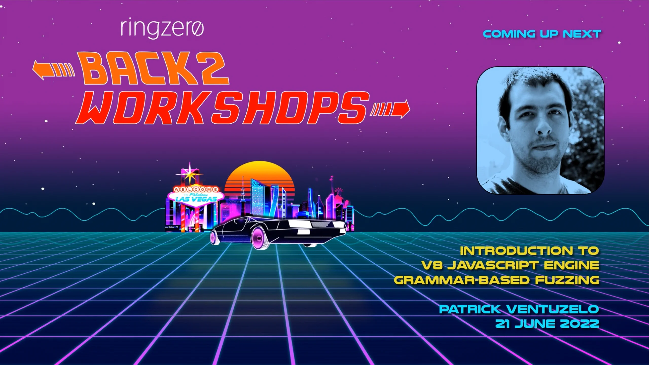 WORKSHOP // Introduction to V8 JavaScript Engine Grammar-based Fuzzing // Patrick Ventuzelo on Vimeo