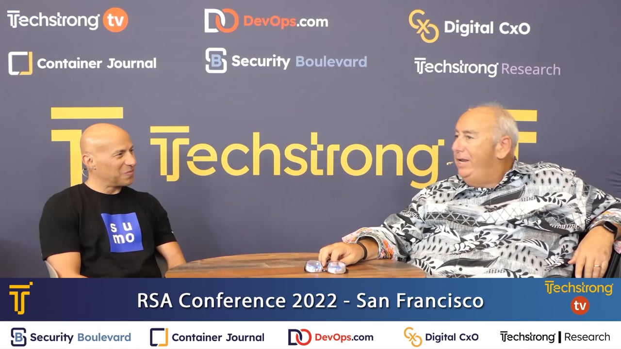 George Gerchow, Sumo Logic | RSA Conference 2022 - Techstrong TV George Gerchow, Sumo Logic | RSA Conference 2022 - Techstrong TV