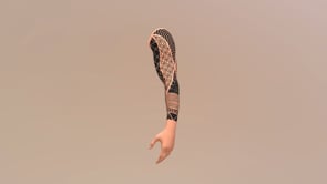 Procreate 3d Model Pack - Arm Male