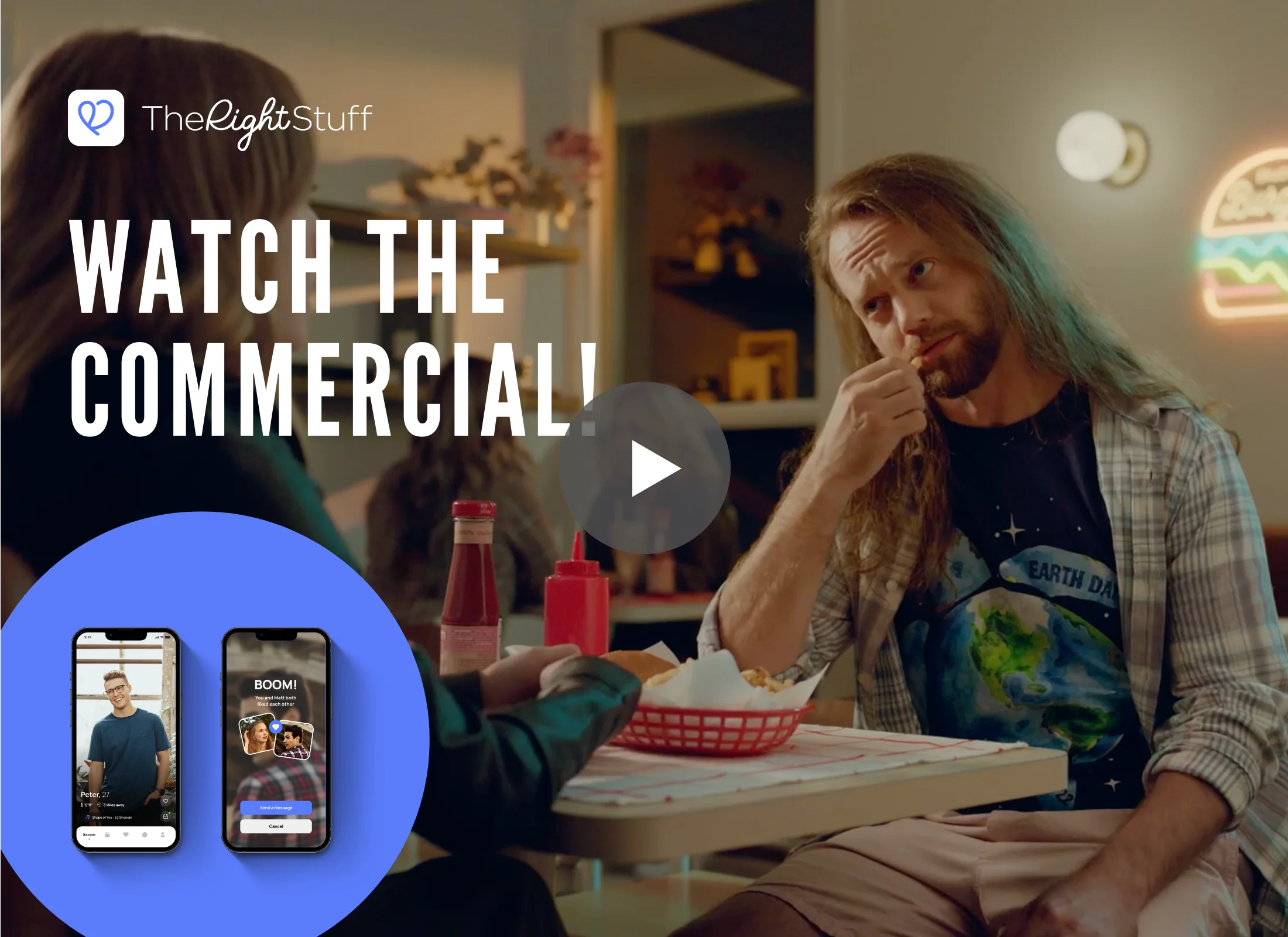No More Bad Dates – The Right Stuff Dating App – Commercial on Vimeo