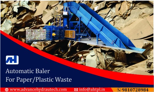 Carton/Gatta Waste Baler: Automatic Baler for Kraft Paper, Cardboard ...
