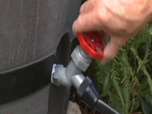 Using a Rain Barrel and Drip Irrigation on Vimeo