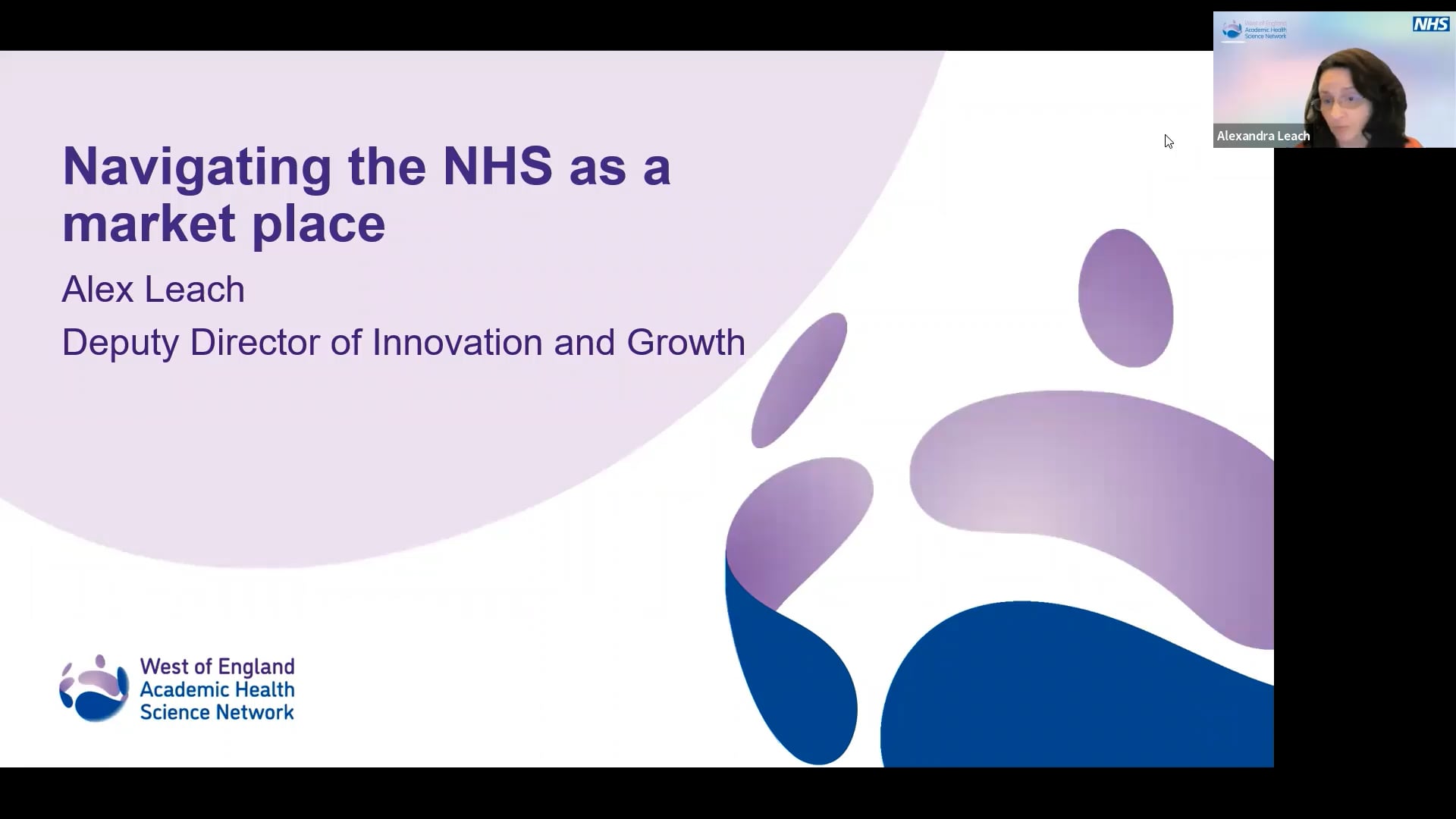 Navigating the NHS as a marketplace on Vimeo
