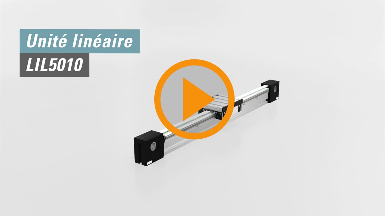 Unité linéaire 100 | Système d'axes linéaires Robotunits